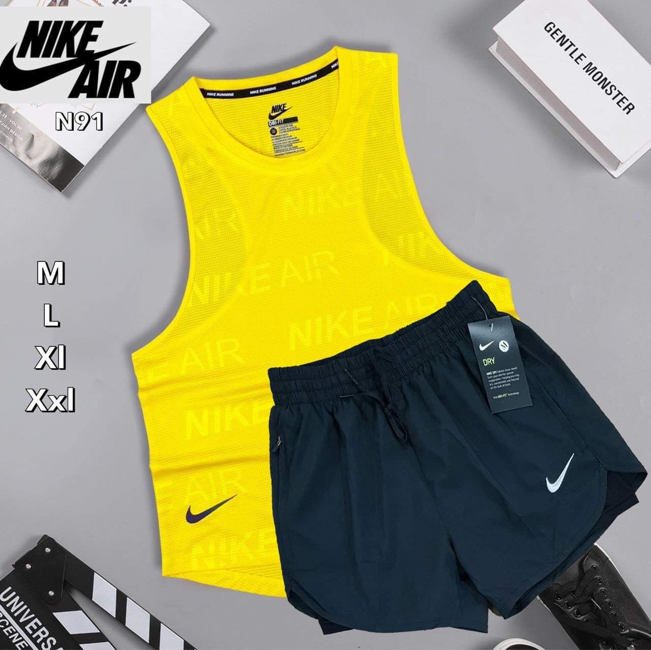 ชุดวิ่งผู้หญิง เสือกล้าม กางเกงวิ่งมีซับในขาสั้น TG09 - Outfit By Sp ...