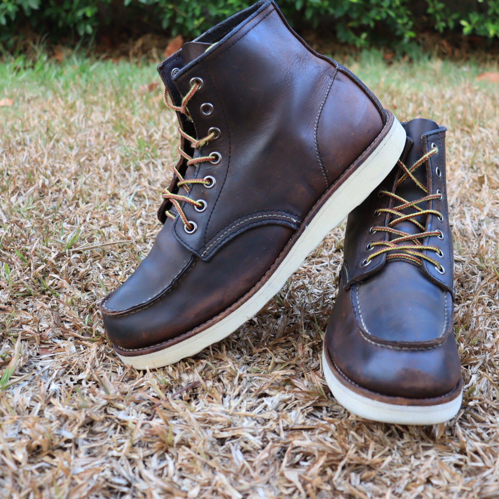 ส่งฟรี Hawkins Moc Toe Boots Beeswax Shoes 9Us 27cm 42.5eu Pre-owned ...