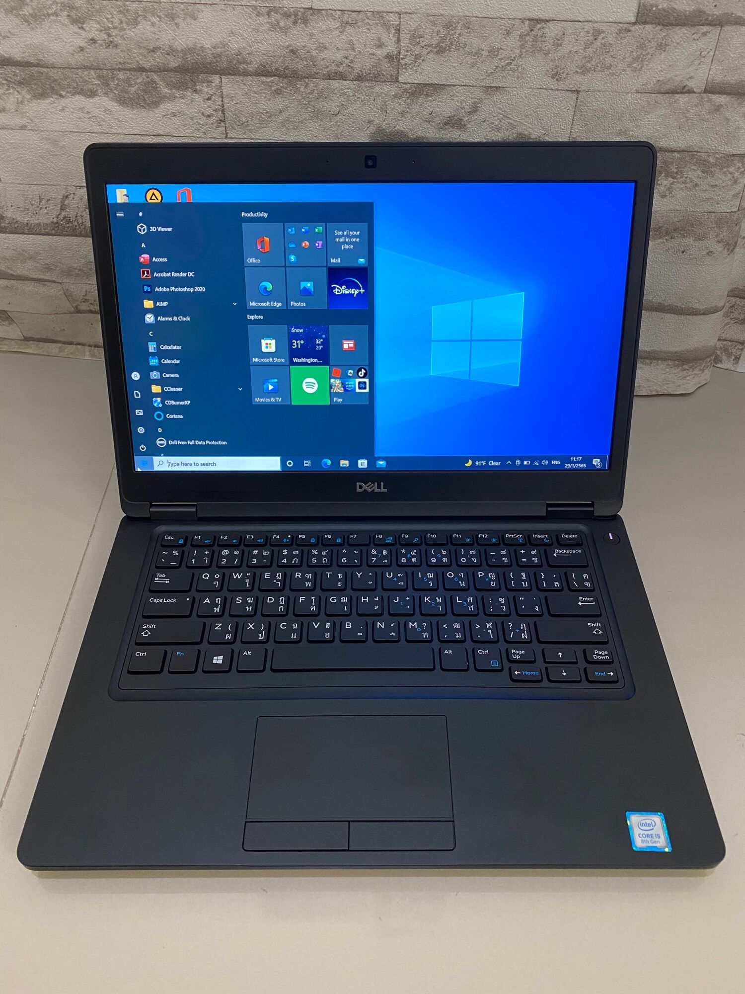 Dell Latitude E5490 core i5 gen 8 แรม 8 GB SSD 240 GB จอ 14 นิ้ว Full ...