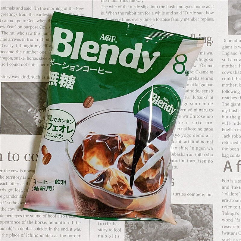 นำเข้าจากญี่ปุ่น AGF blendy ไม่มีซูโครสคาราเมลมัทฉะต่ำแคปซูลเข้มข้นอเมริกันกาแฟดำลาเต้ | Lazada ...