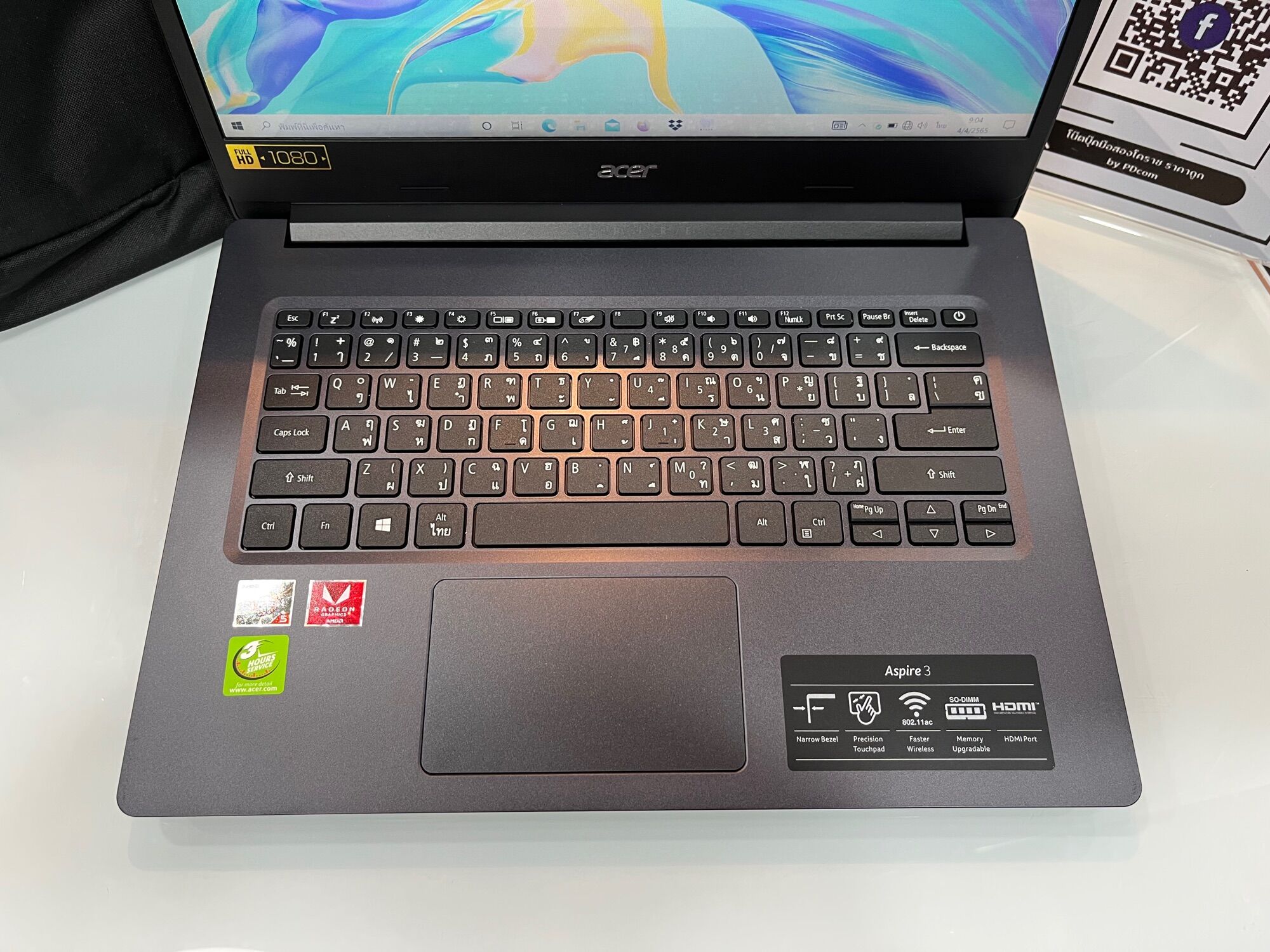 ACER ASPIRE A314 ???? โน๊ตบุ๊คมือสอง RYZEN5 RAM8G - พีดีคอม แมค - ThaiPick