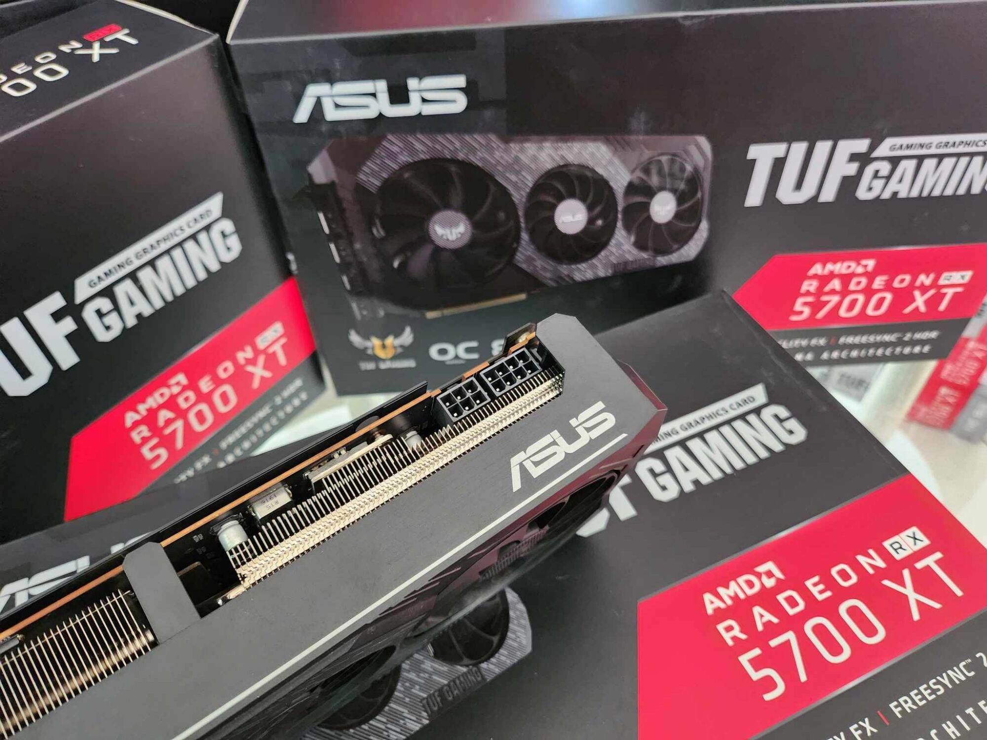 ASUS TUF 3 RX5700XT O8G GAMING GDDR6 มือ2 มีกล่อง - GPUMark - ThaiPick