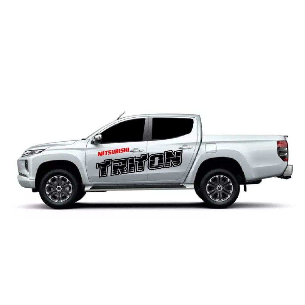 L-270ลายติดข้างประตูTriton สติ๊กเกอร์แต่งรถไทรทัน สติ๊กเกอร์รถกระบะ ...