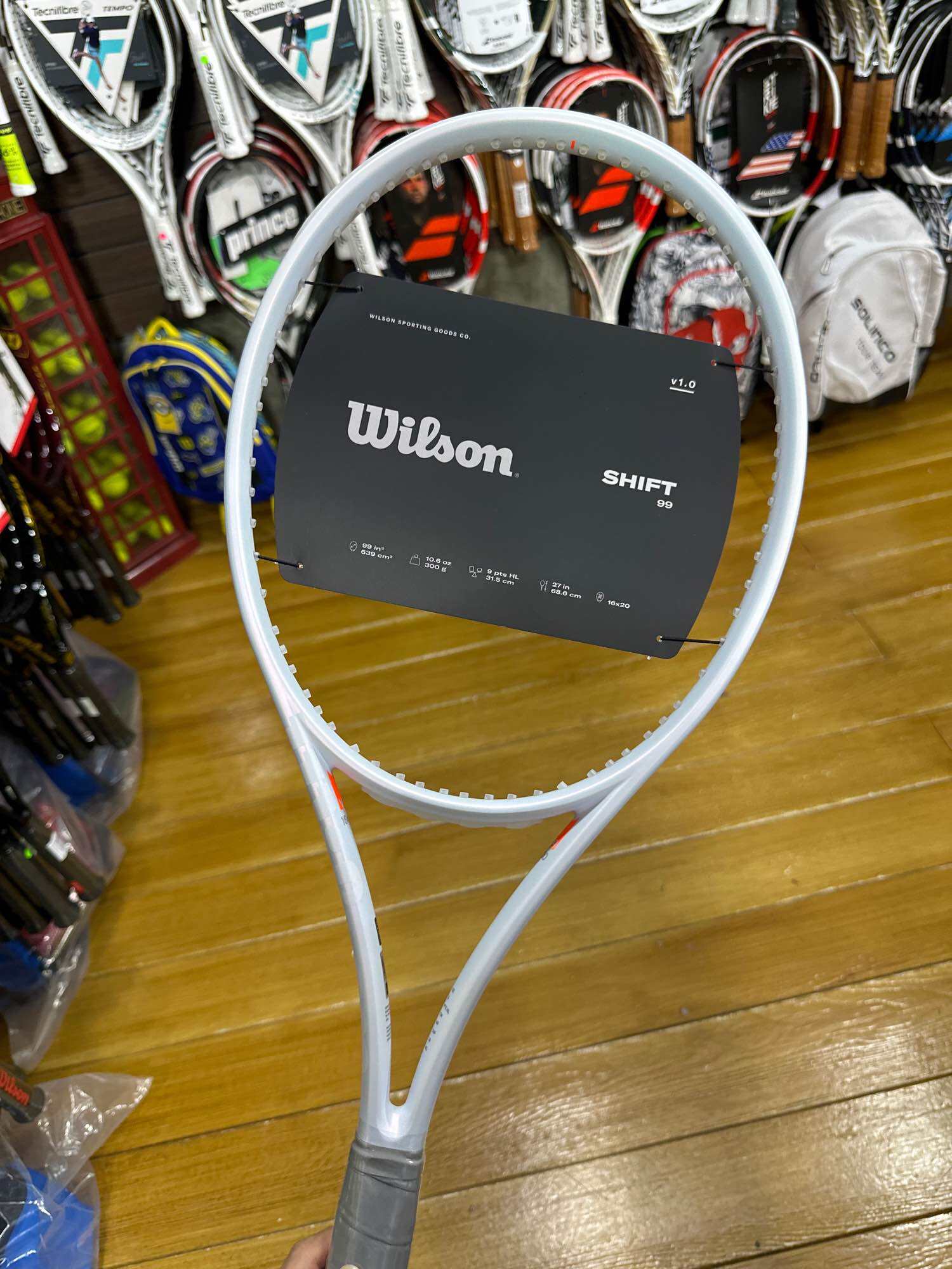 ไม้เทนนิส WILSON SHIFT 99 V1 TENNIS RACKET *สินค้าสั่งทำตามออเดอร์ ไม่ ...
