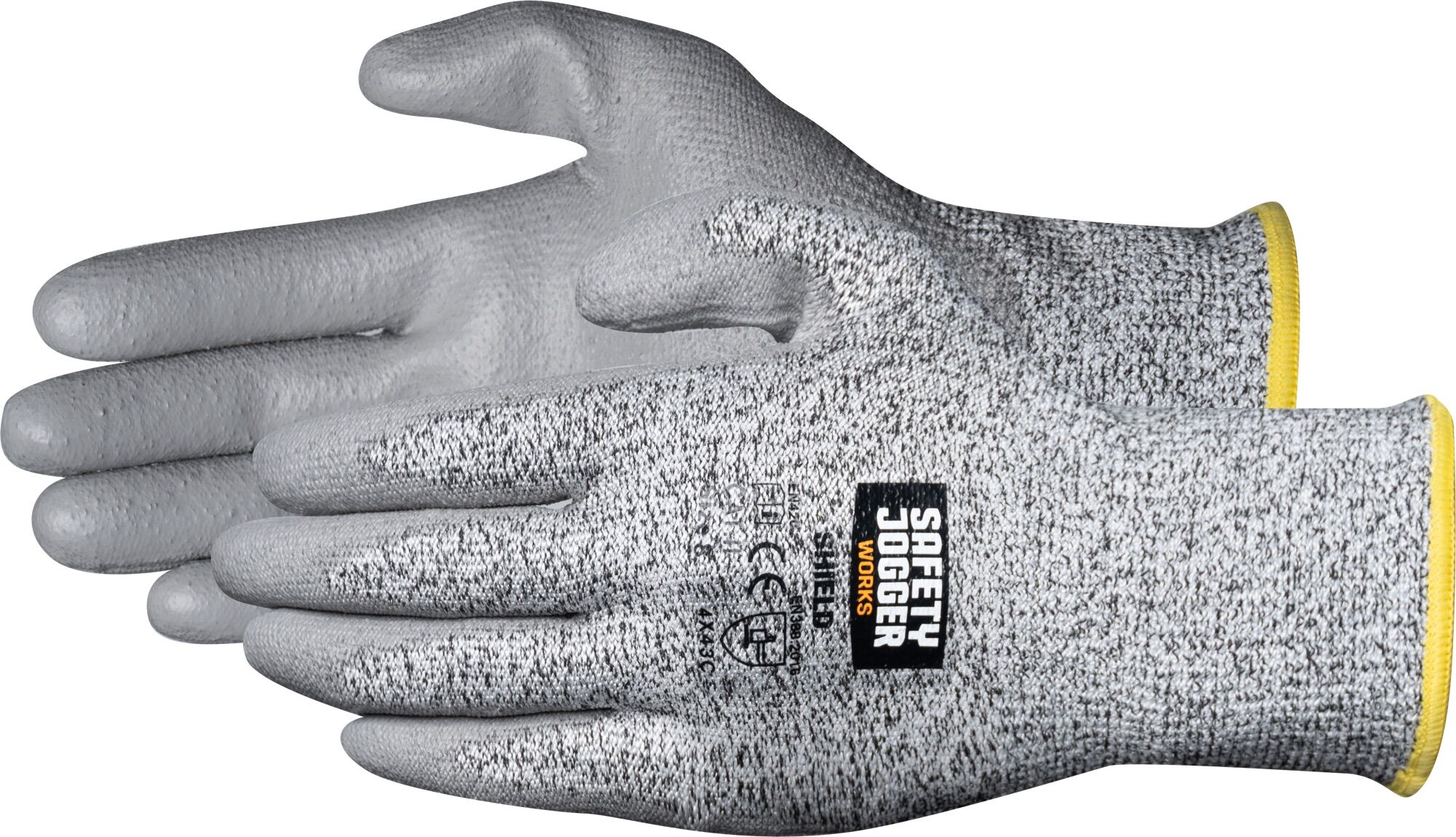 ถุงมือนิรภัย ถุงมือกันบาดระดับ 5 safety jogger รุ่น shield | Lazada.co.th