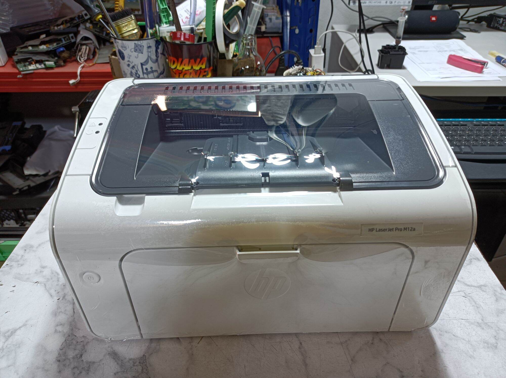 HP Laserjet Pro M12A เครื่องปริ้นเตอร์มือสองพร้อมใช้งานพร้อมโทนเนอร์ ...