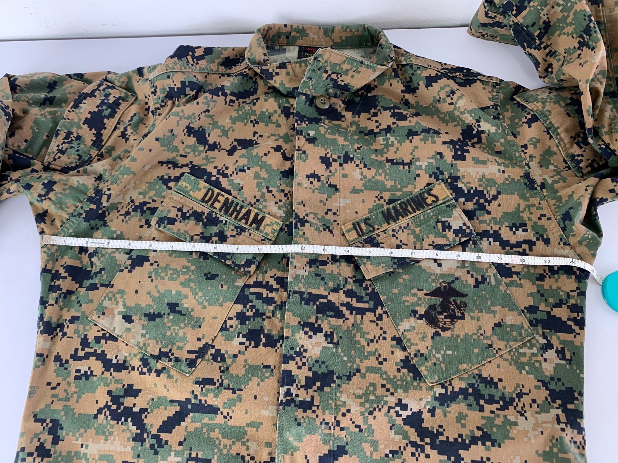 เสื้อทหารอเมริกามือ2 ของแท้, USMC : ไซส์ Medium/regular: รอบอก48 นิ้ว ...