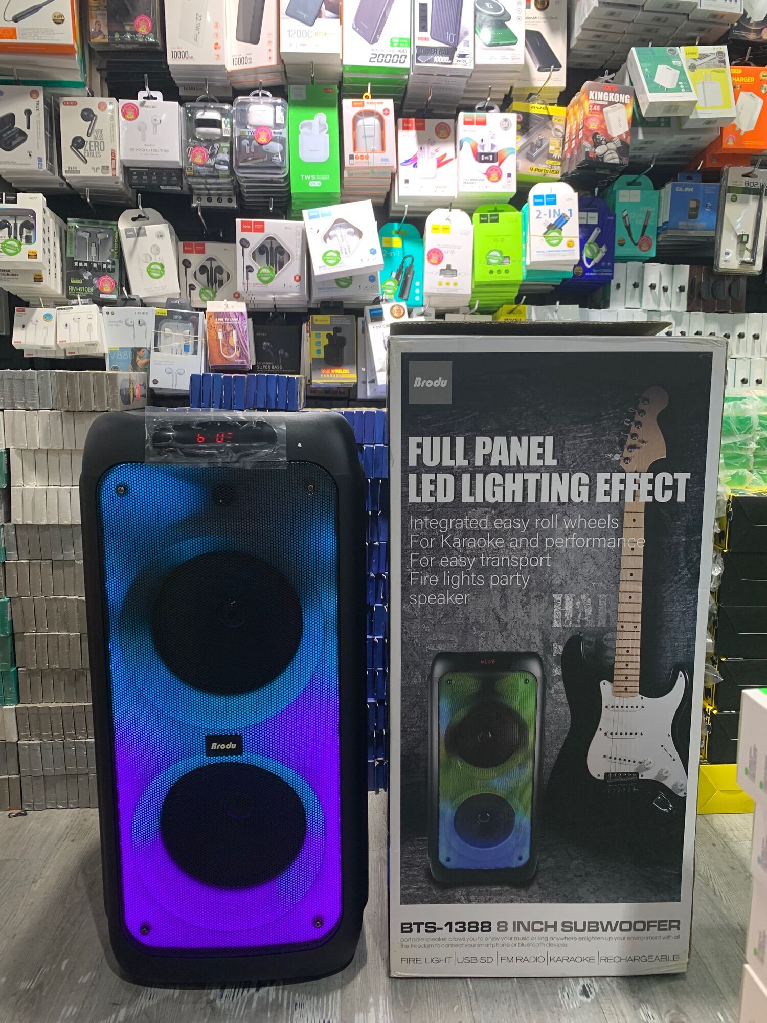 SY ลำโพงบลูทูธ BTS-1388 ขนาดดอกลำโพง เสียงดีเบสหนักมากๆๆ ฟังก์ชั่นครบๆ ...