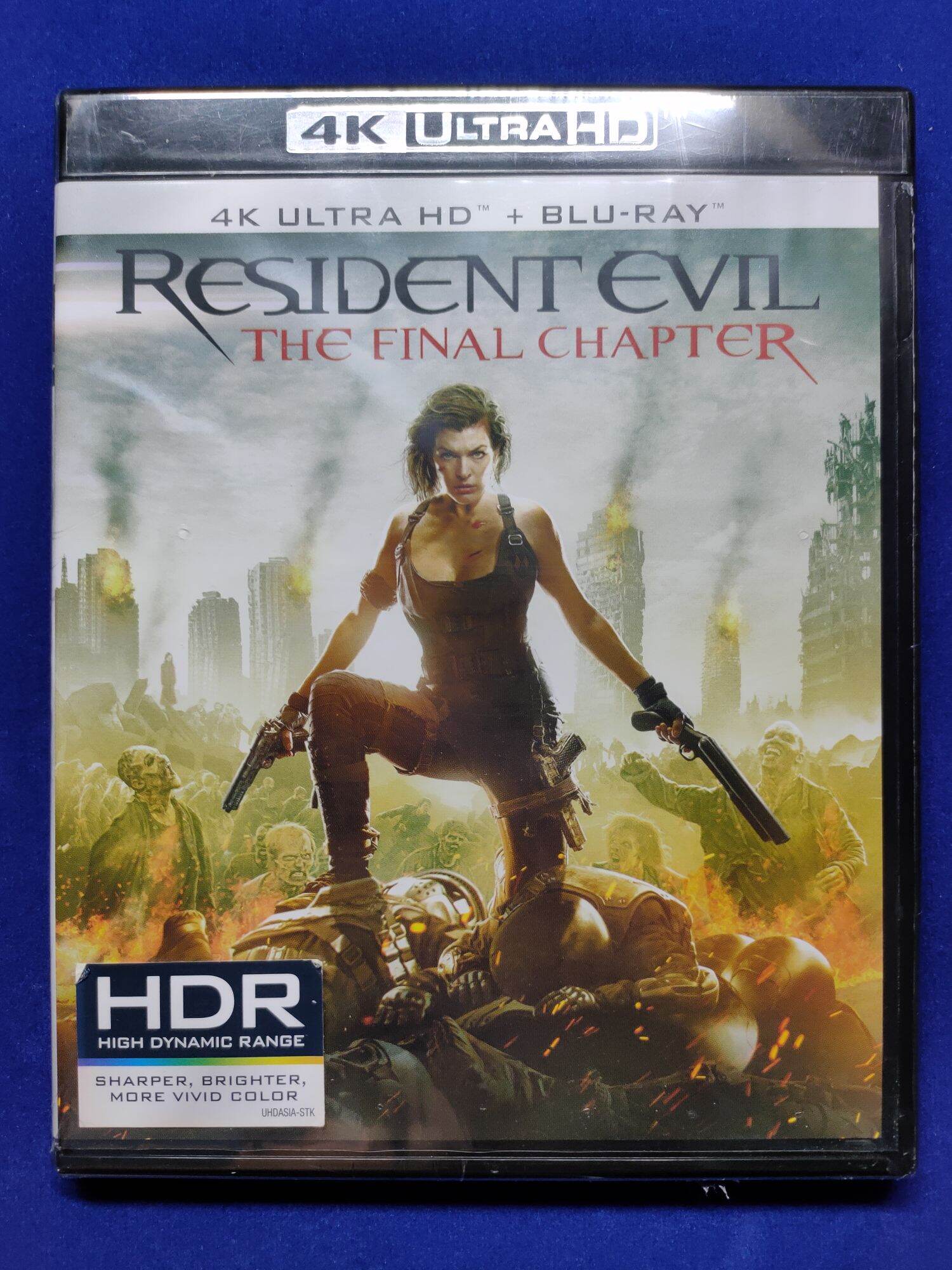 4K Ultra HD + Blu-ray **แท้** : Resident Evil : The Final Chapter/ อวสานผีชีวะ// มีเสียงไทย มี ...