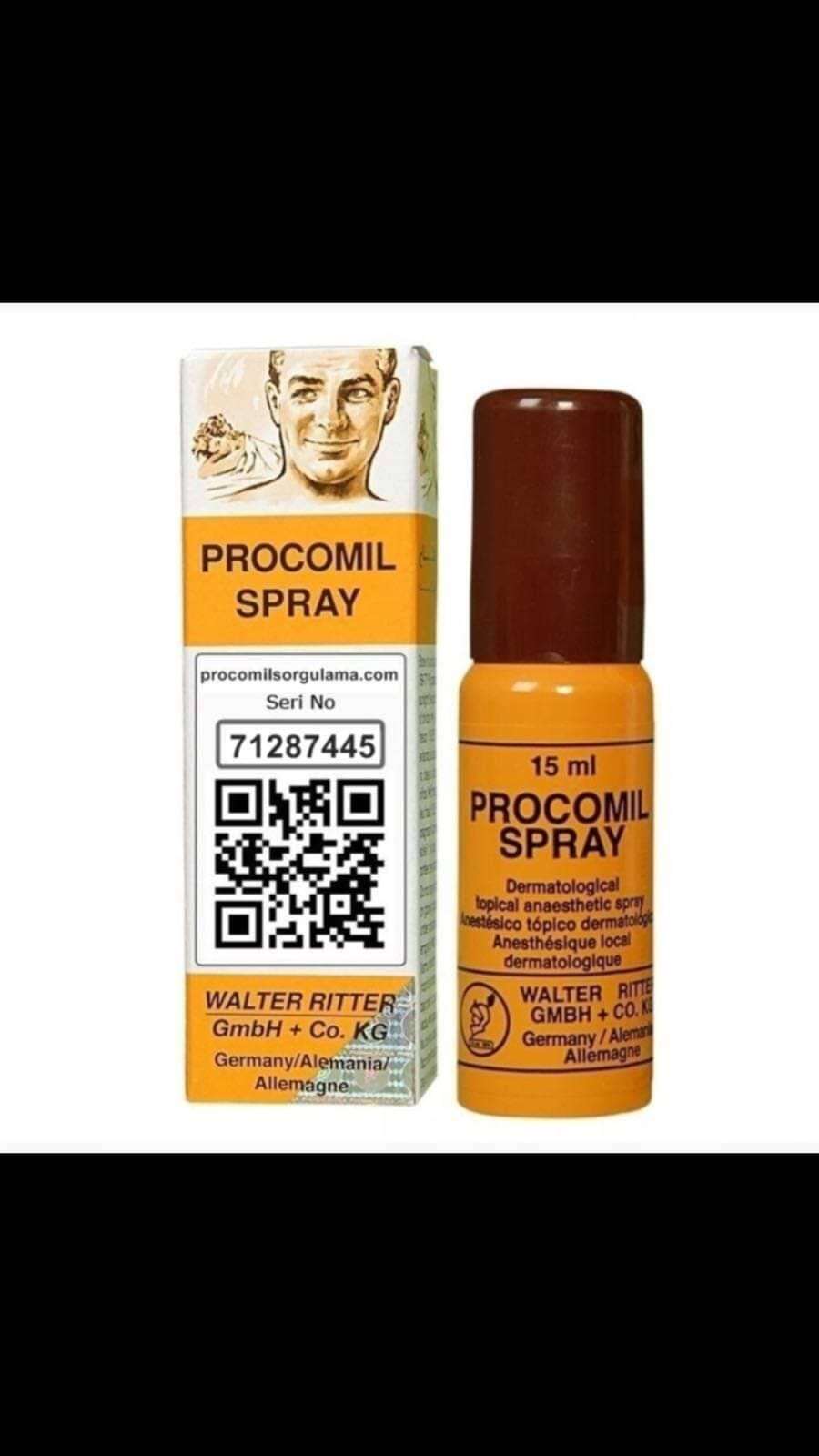 PROCOMIL SPRAY สเปรย์สำหรับผู้ชาย ฉลองการหลั่งให้ช้าลง - Fin in shop ...