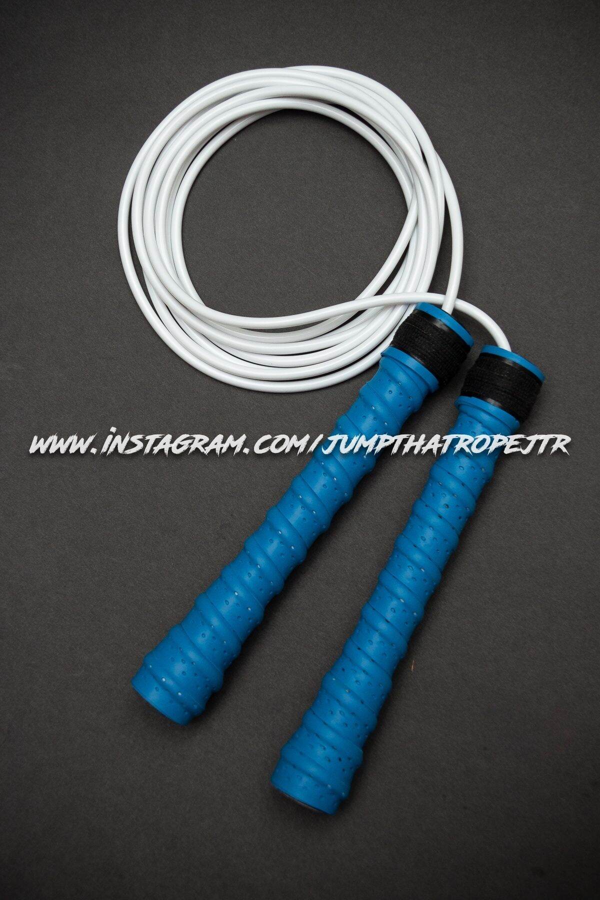 ⚪ WHITE PVC 4mm ⚪ Light Jump Rope For Speed & Freestyle Practice ⚪ ...
