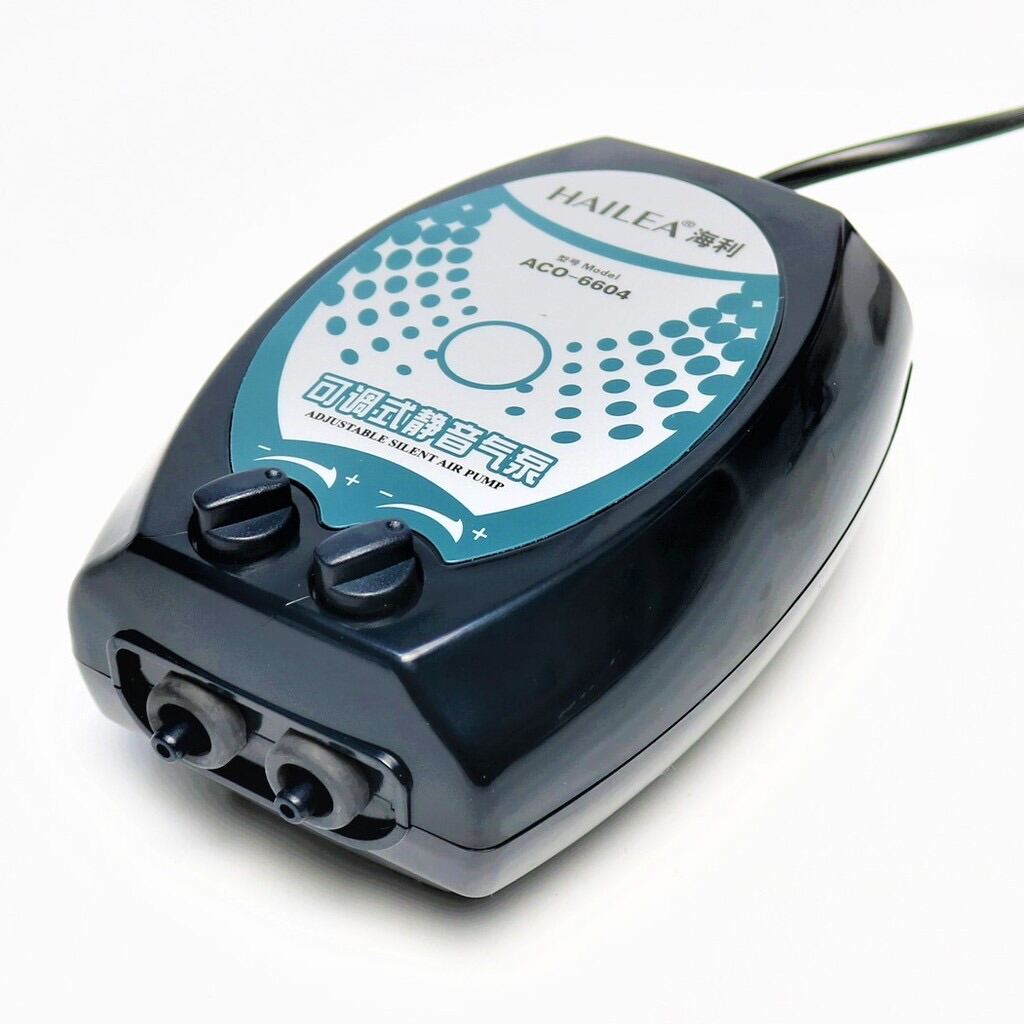 ส่งไว! ปั๊มลมตู้ปลา 1 ทาง 2 ทาง Aquarium Air pump HAILEA ACO-6602 ...