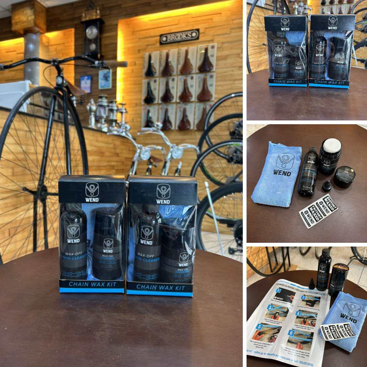 WEND ชุด Chain Wax Kit หล่อลี่นโซ่จักรยาน | Lazada.co.th