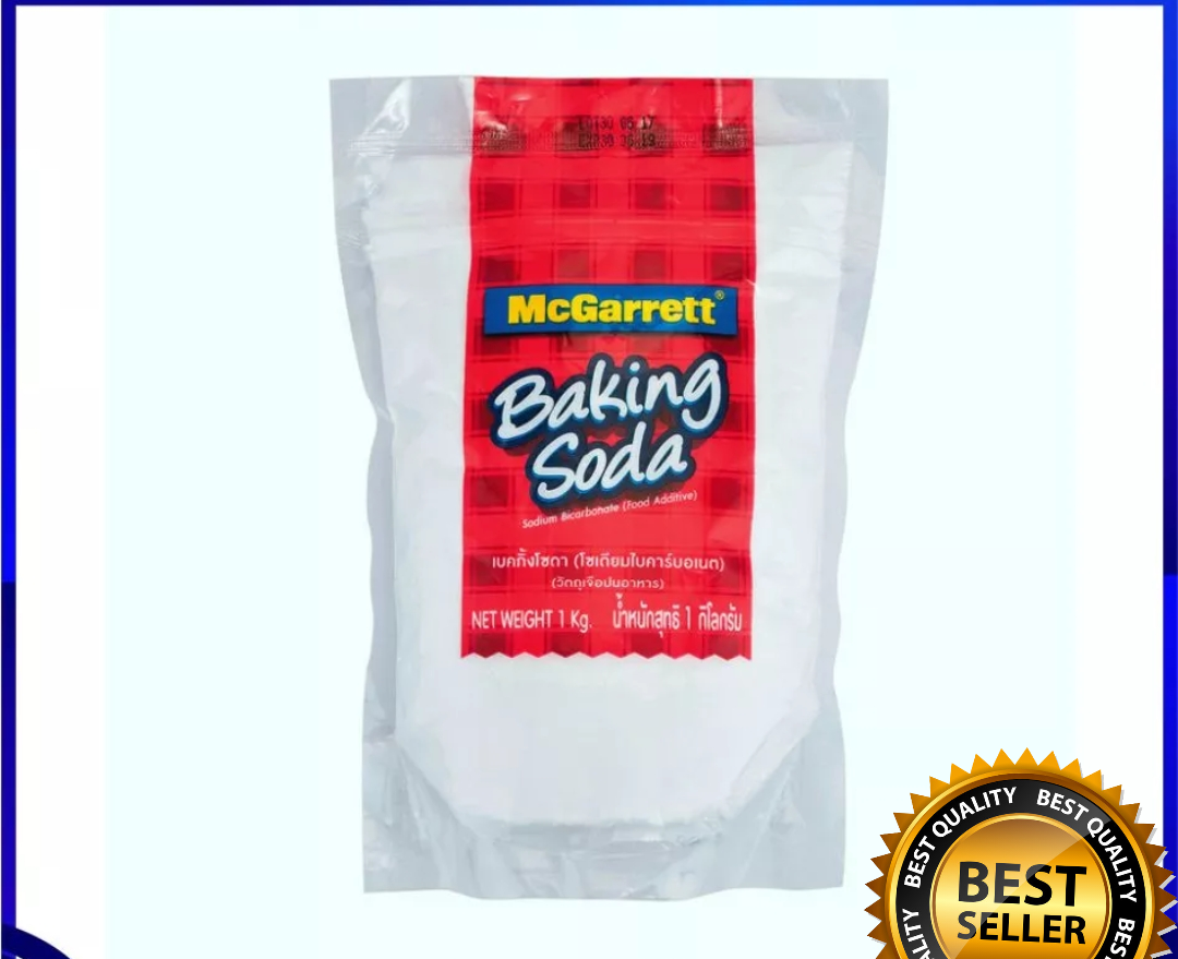 เบกกิ้งโซดา (Baking Soda) McGarrett 1 kg - KidDee mart - ThaiPick