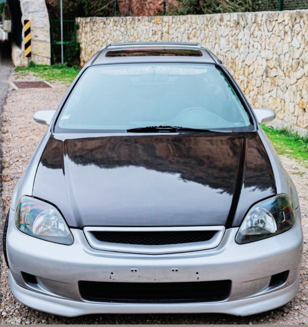 ชุดแต่งรถยนต์ สเกิร์ตหน้าHonda Civic EK ปี 99-00 ทรง sir*โปร...ราคา ...