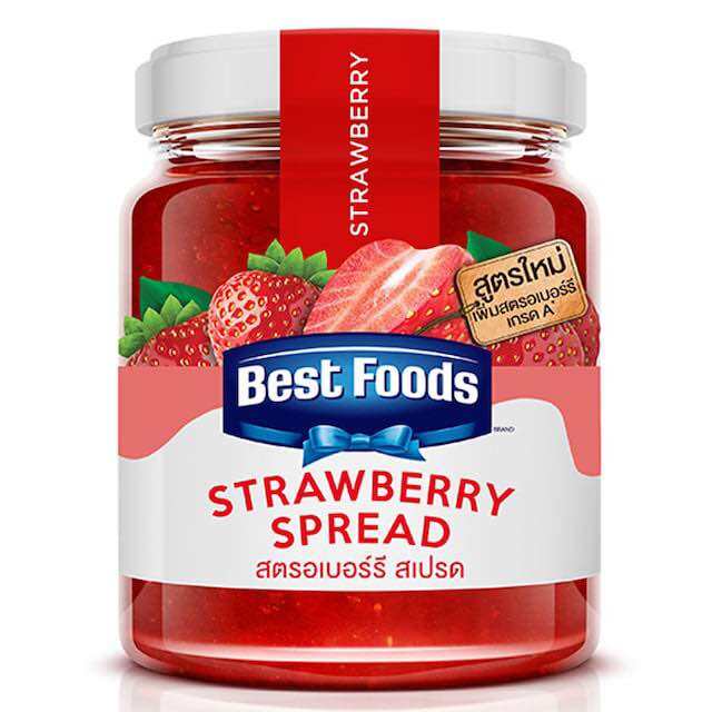 Best Foods Strawberry Jam 150g. SKU 8850144226536 - Food Stock - ThaiPick