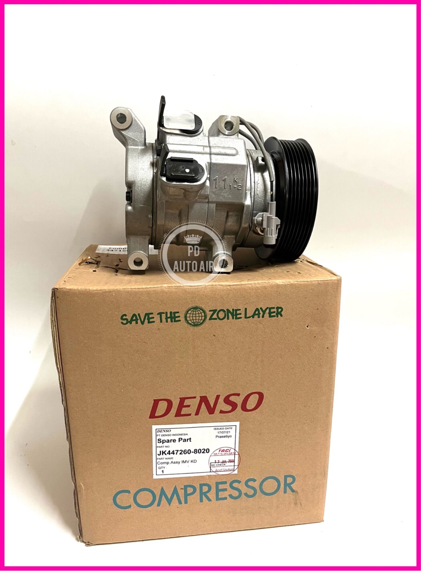 คอมแอร์ VIGO วีโก้ ดีเซล (แท้) / Compressor Vigo , Vigo-Champ Diesel ...