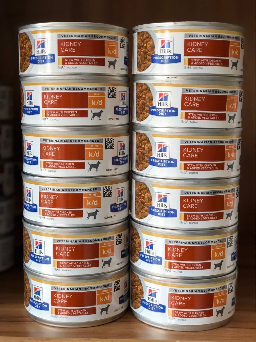 Hill's canine mini k/d อาหารกระป๋องสุนัขโรคไต กระป๋องเล็กขนาด156g | Lazada.co.th