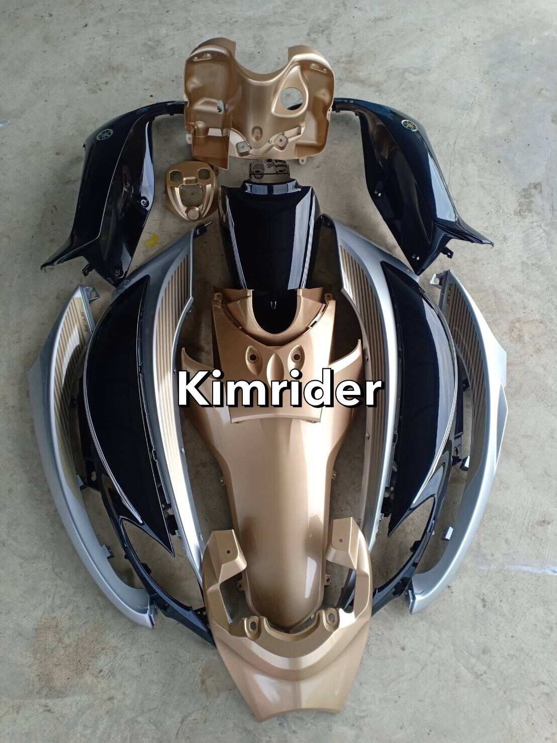 ชุดสี เฟรม yamaha fino fi 115 ฟีโน่ Fi 115 ฟีโน่ หัวฉีด รถปี 2013 ...