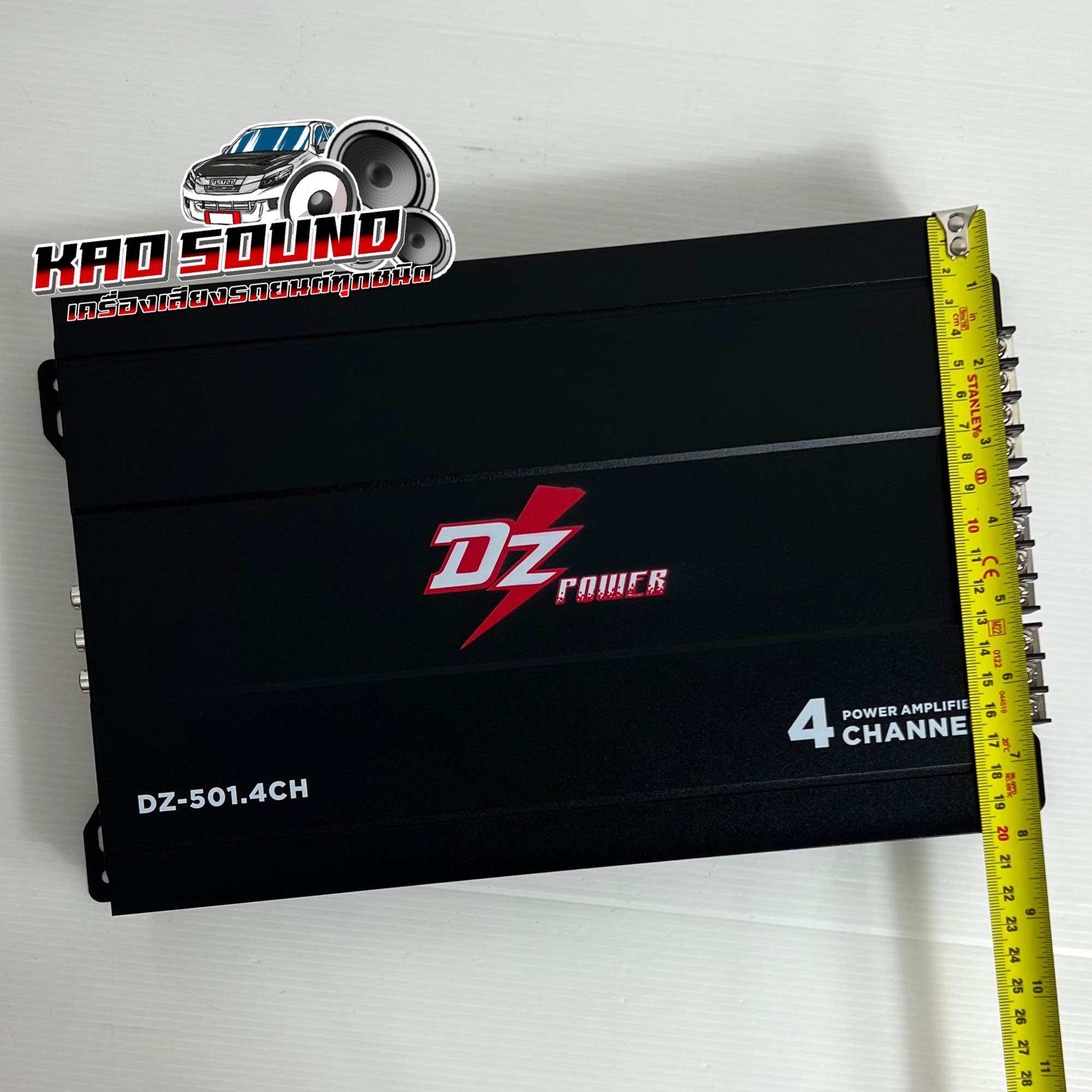 สินค้าขายดี เพาเวอร์แอมป์ ขับกลาง DZ POWER รุ่น DZ-501.4CH คลาสAB แอมป์ CLASS AB 4CH เพาเวอร์ ...