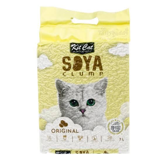 Kit Cat Soya Clump ทรายแมว เต้าหู้ สูตร Original ขนาด 7L | Lazada.co.th