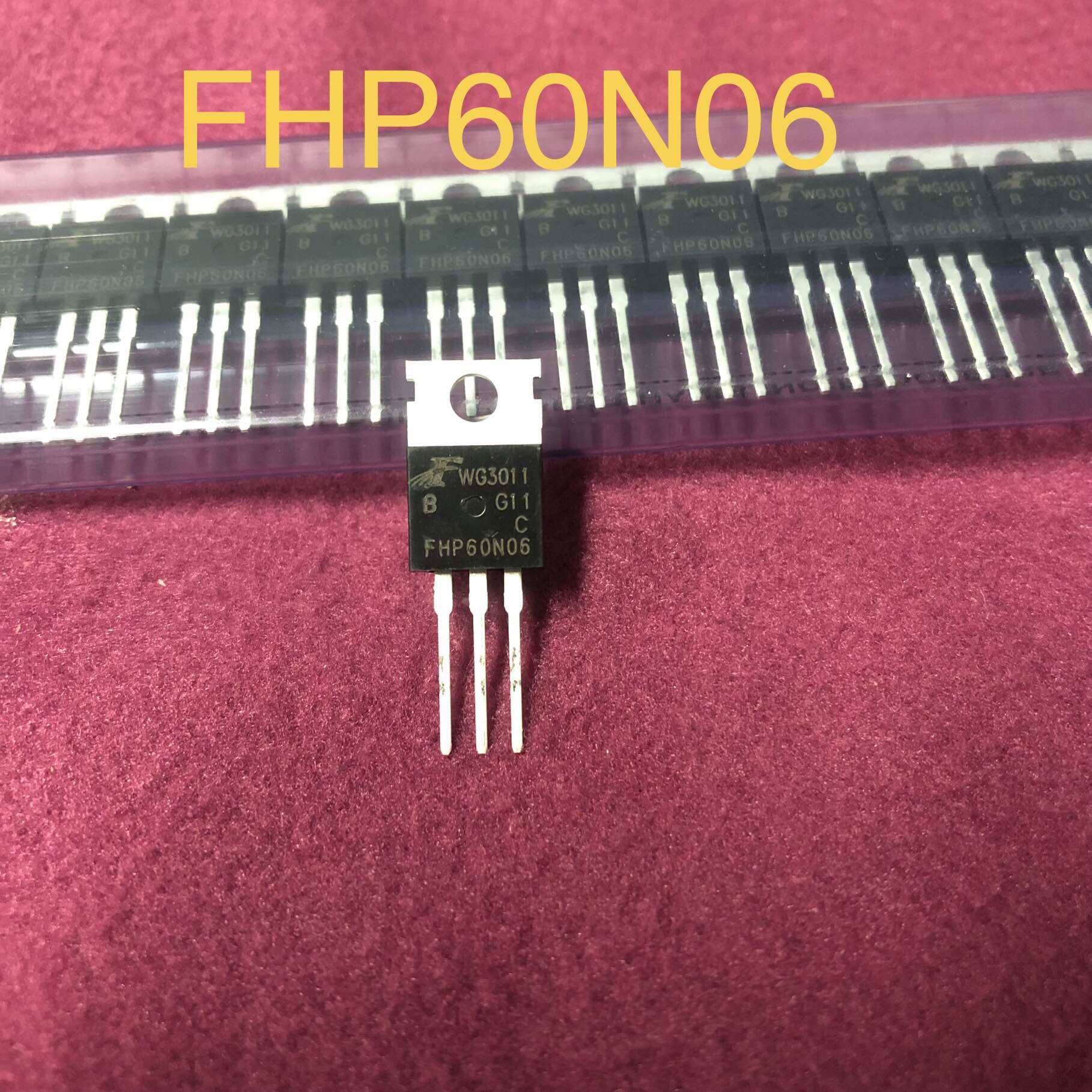 FHP60N06 P60N06 60N06 มอสเฟต Mosfet ภาคจ่ายไฟแอมป์รถยนต์ ยี่ห้อ FBแท้ ...