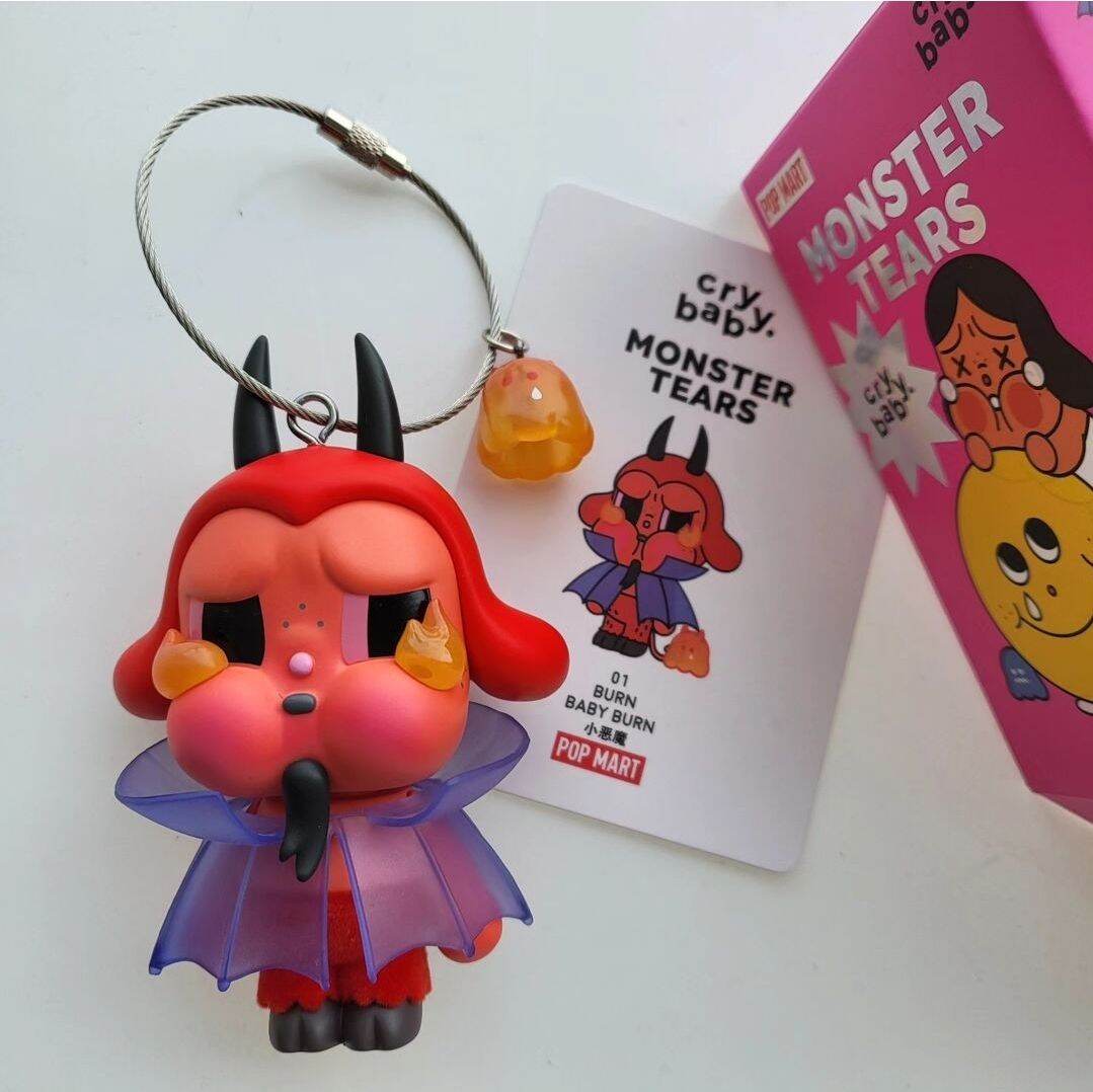 Pop mart Crybaby Monster tear The monsters Flower elves labubu Zimomo ...