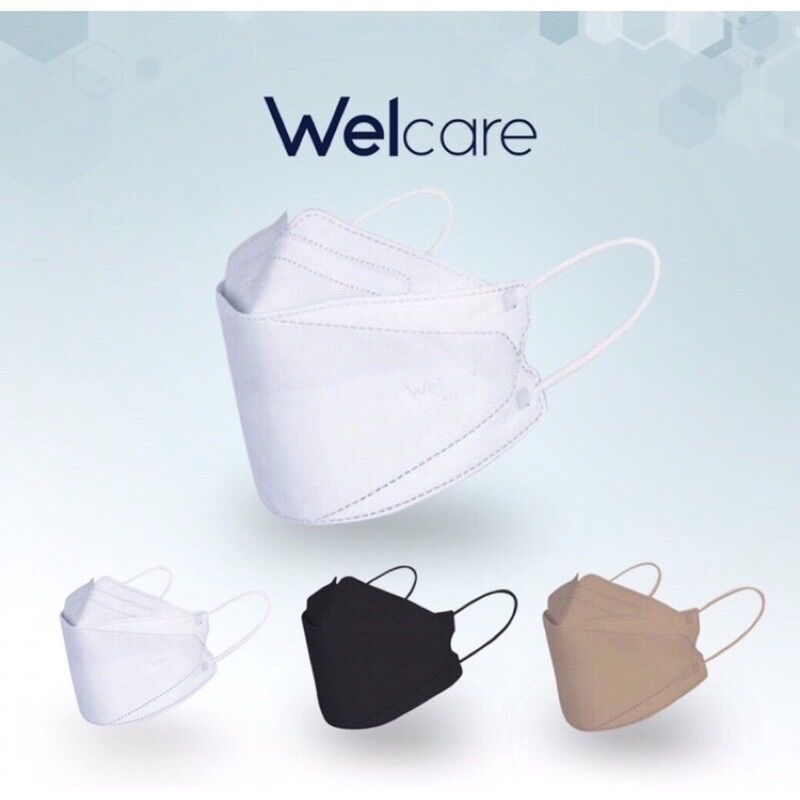 Welcare 3D Medical Mask WF-99 SE (Slim Edition) White 50 หน้ากากอนามัย ...