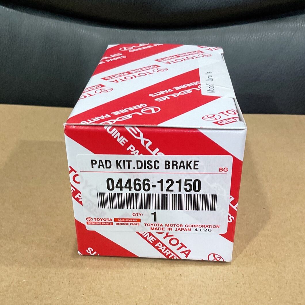 ผ้าเบรคหลัง ผ้าดิ้สเบรคหลัง 04466-12150 แท้ Toyota Altis 2008-2018 VIOS ...