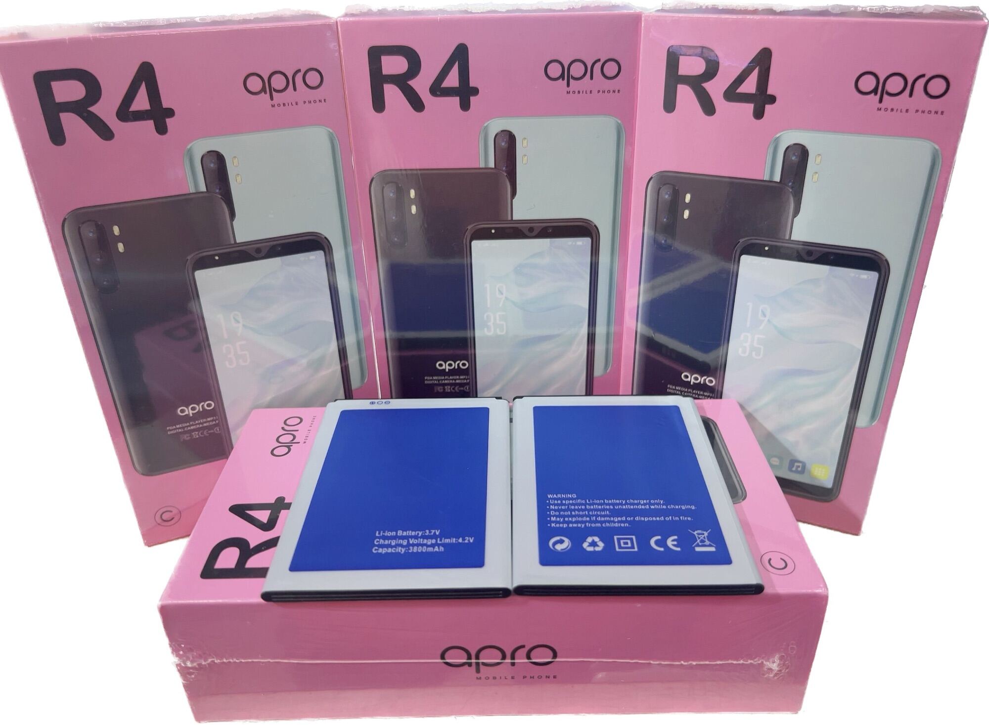 แบตเตอร์รี่มือถือ apro ใช้ได้กับรุ่น R4c R5c สินค้าใหม่ จากศูนย์ apro THAILAND | Lazada.co.th