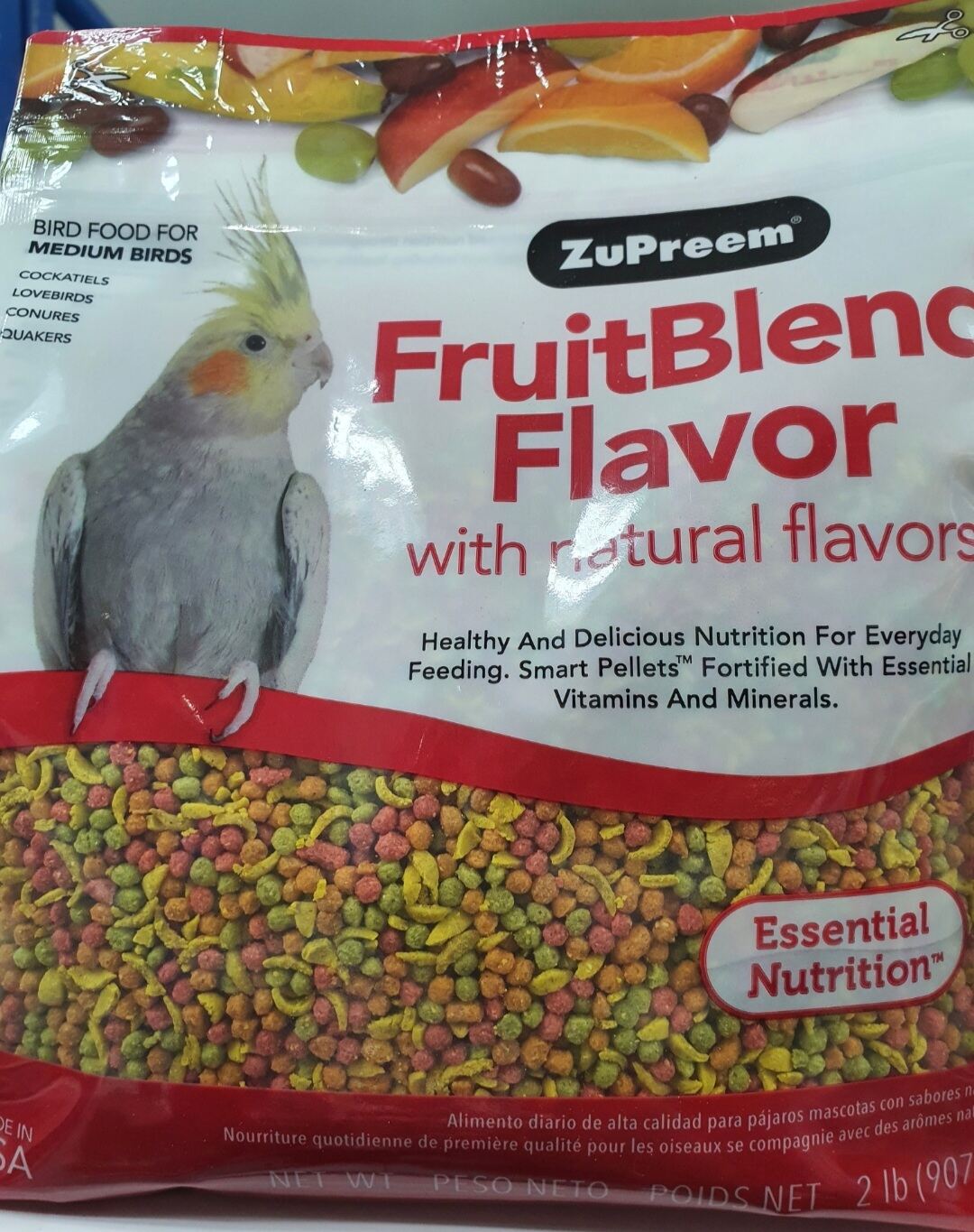 อาหารนก สำหรับนกกลาง ค๊อกคาเทล เลิฟเบิร์ด คอนนัวร์ 907g (ซูพรีม M) - Easy to buy shop - ThaiPick