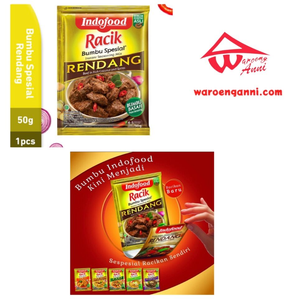 Indonesia Rendang Indofood Curry Paste Indofood ( 50gr) | Lazada.co.th