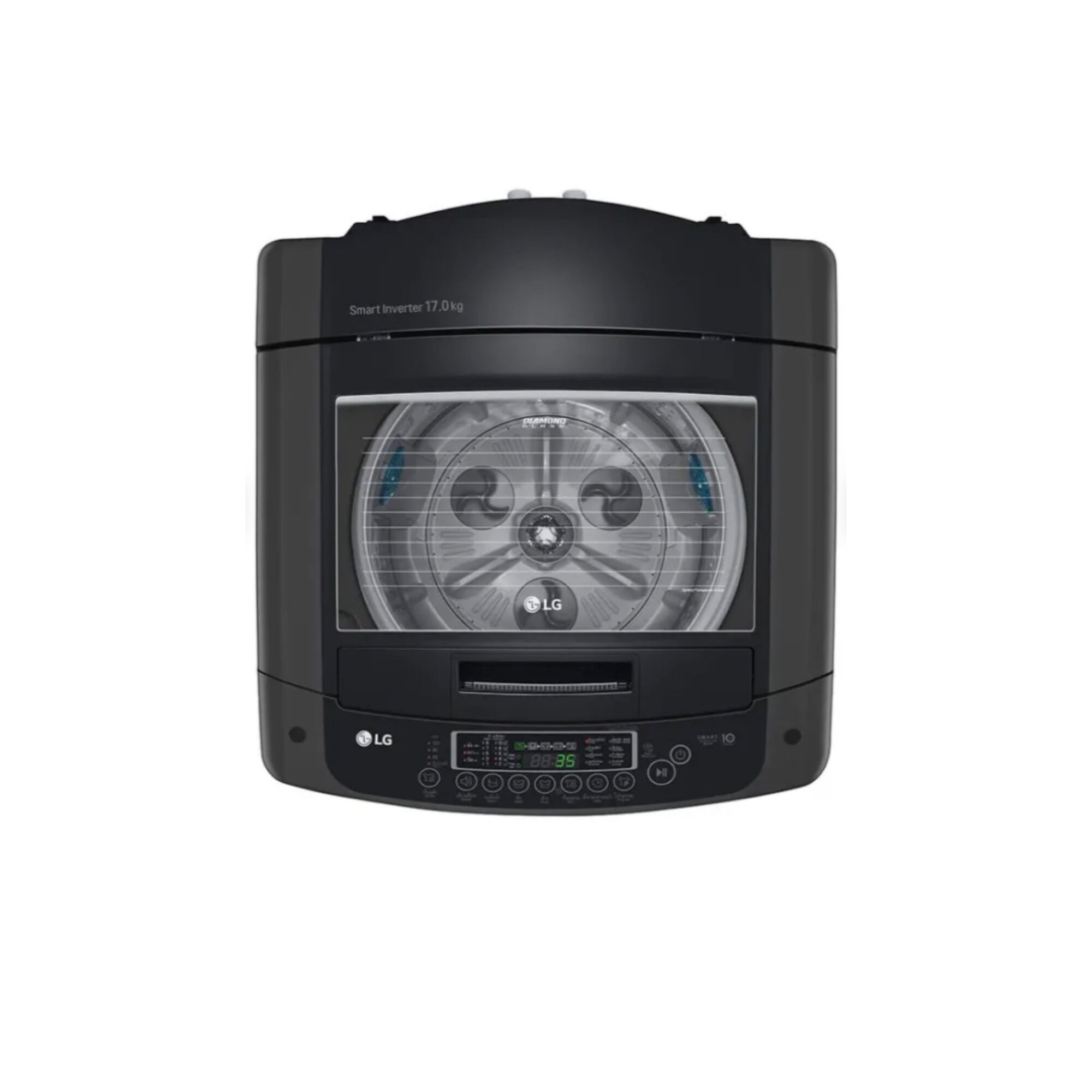 LG เครื่องซักผ้าฝาบน (17 kg) รุ่น T2517VSPB.ABMPETH (1ชิ้นต่อ 1คำสั่ง ...