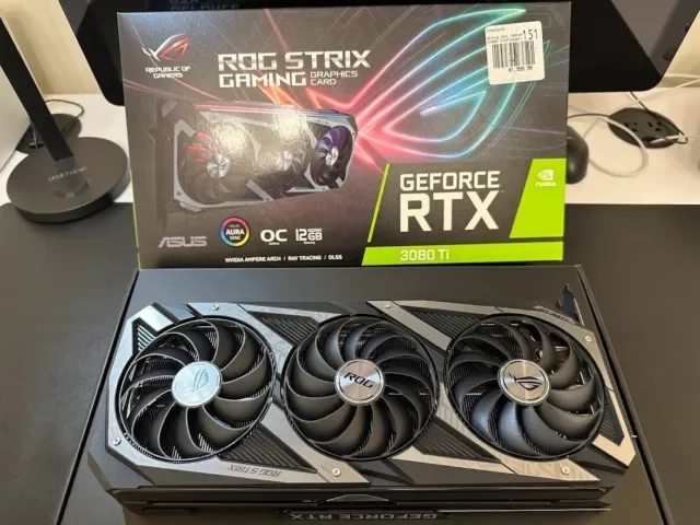 ASUS ROG Strix LC GeForce RTX 3080 Ti OC Edition 12GB GDDR6X Graphics ...